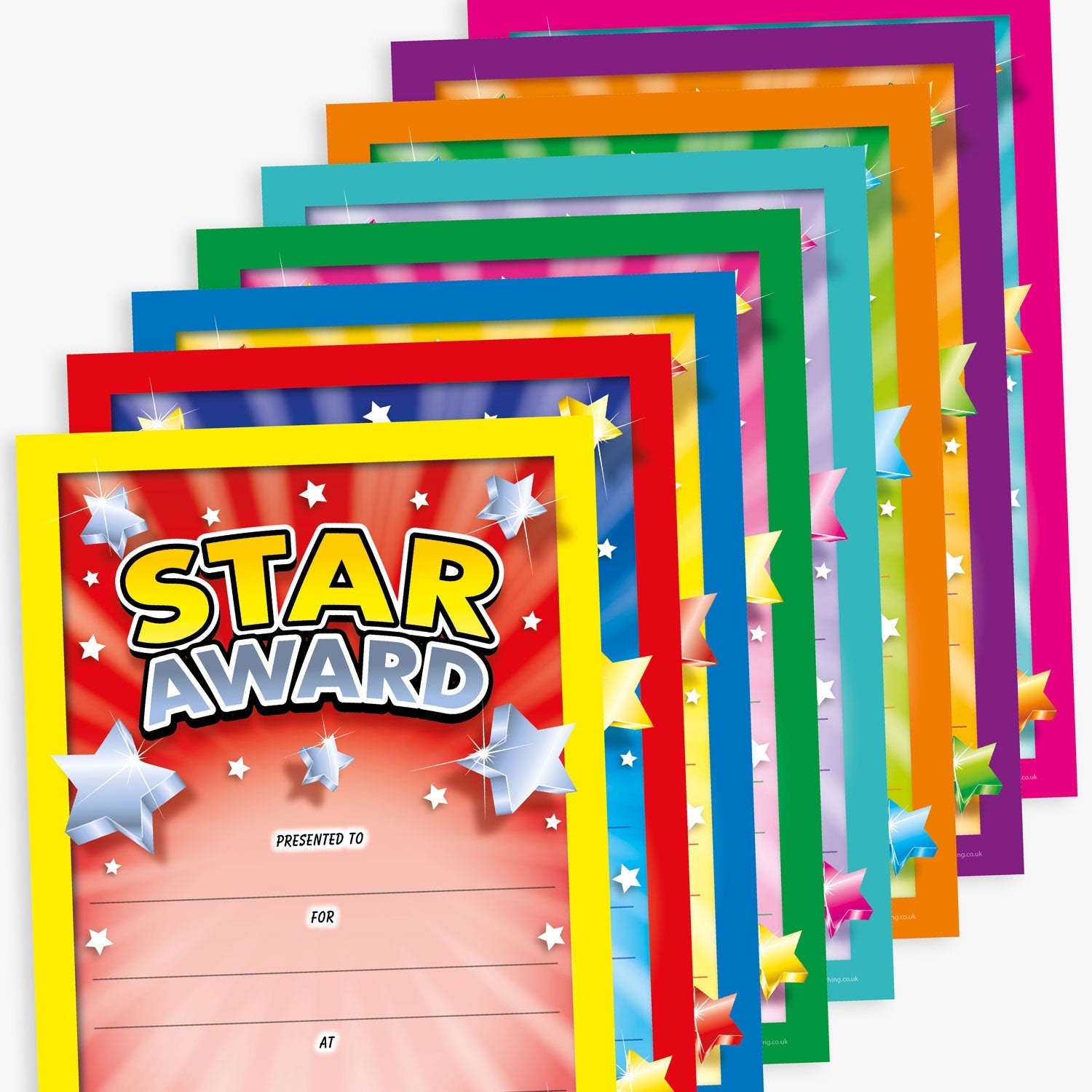 Star Award Certificates | Megamix | x48 | Classroom Rewards