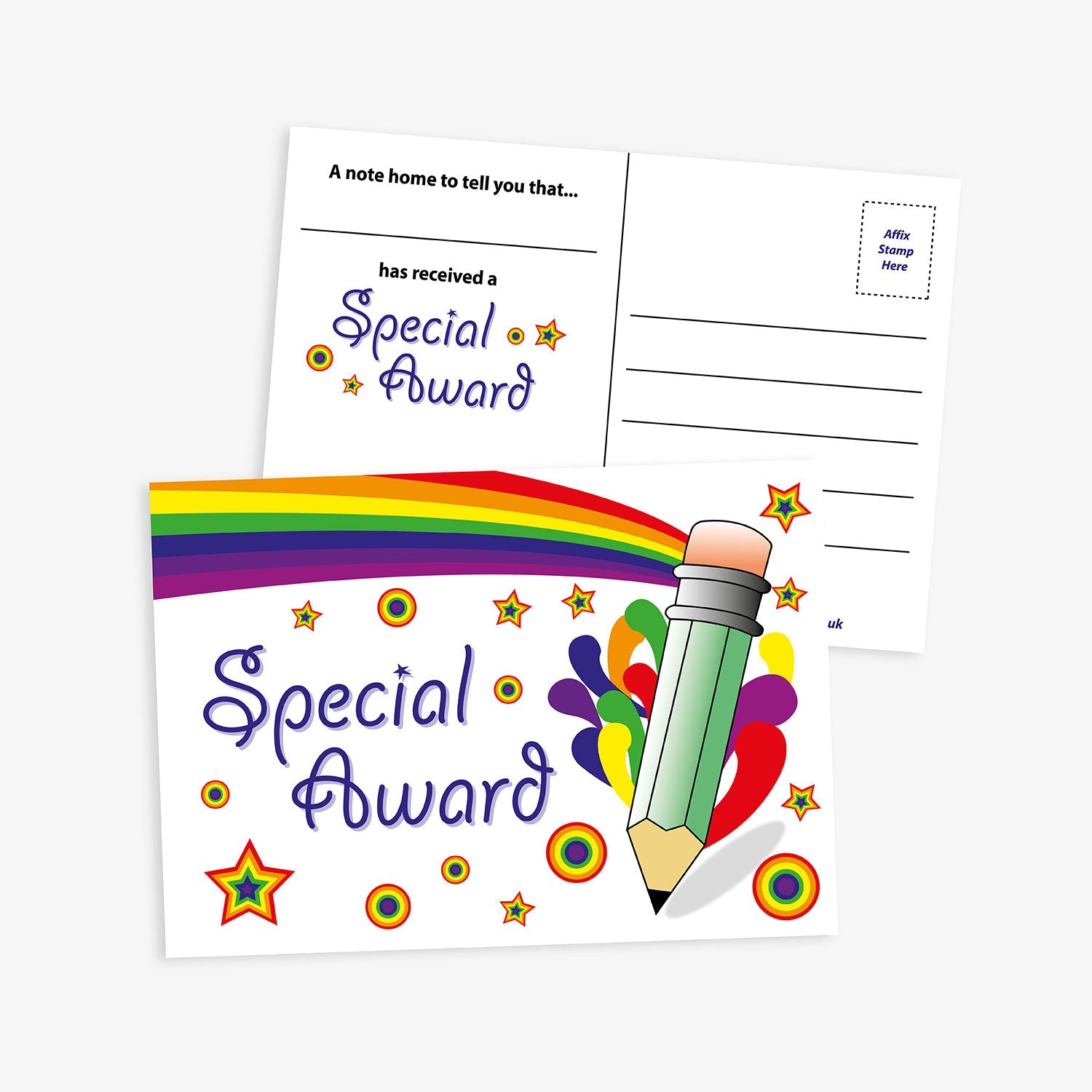 Special Award Postcards Home | 20 Postcards | A6 | Reward