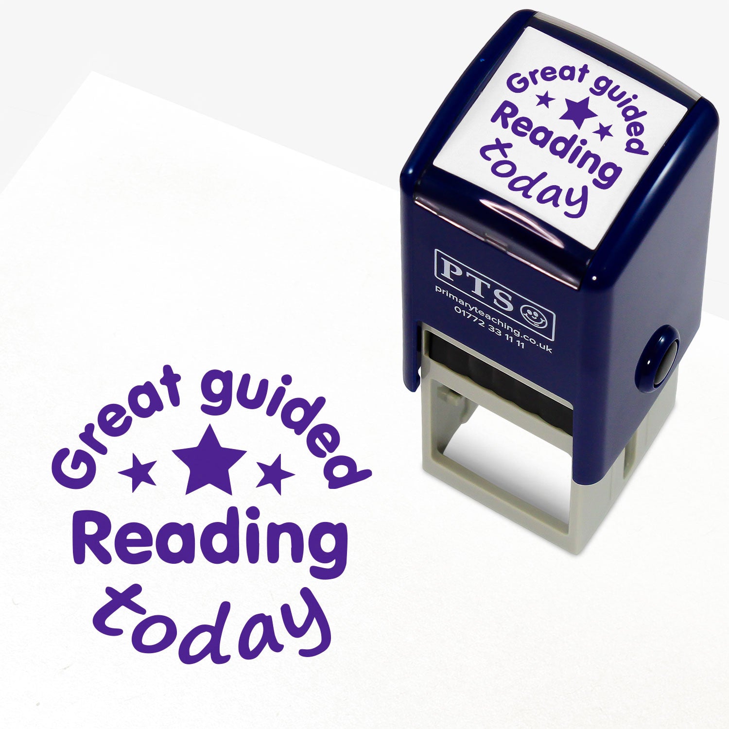 Great Guided Reading Today Stamp | Purple | Rewards