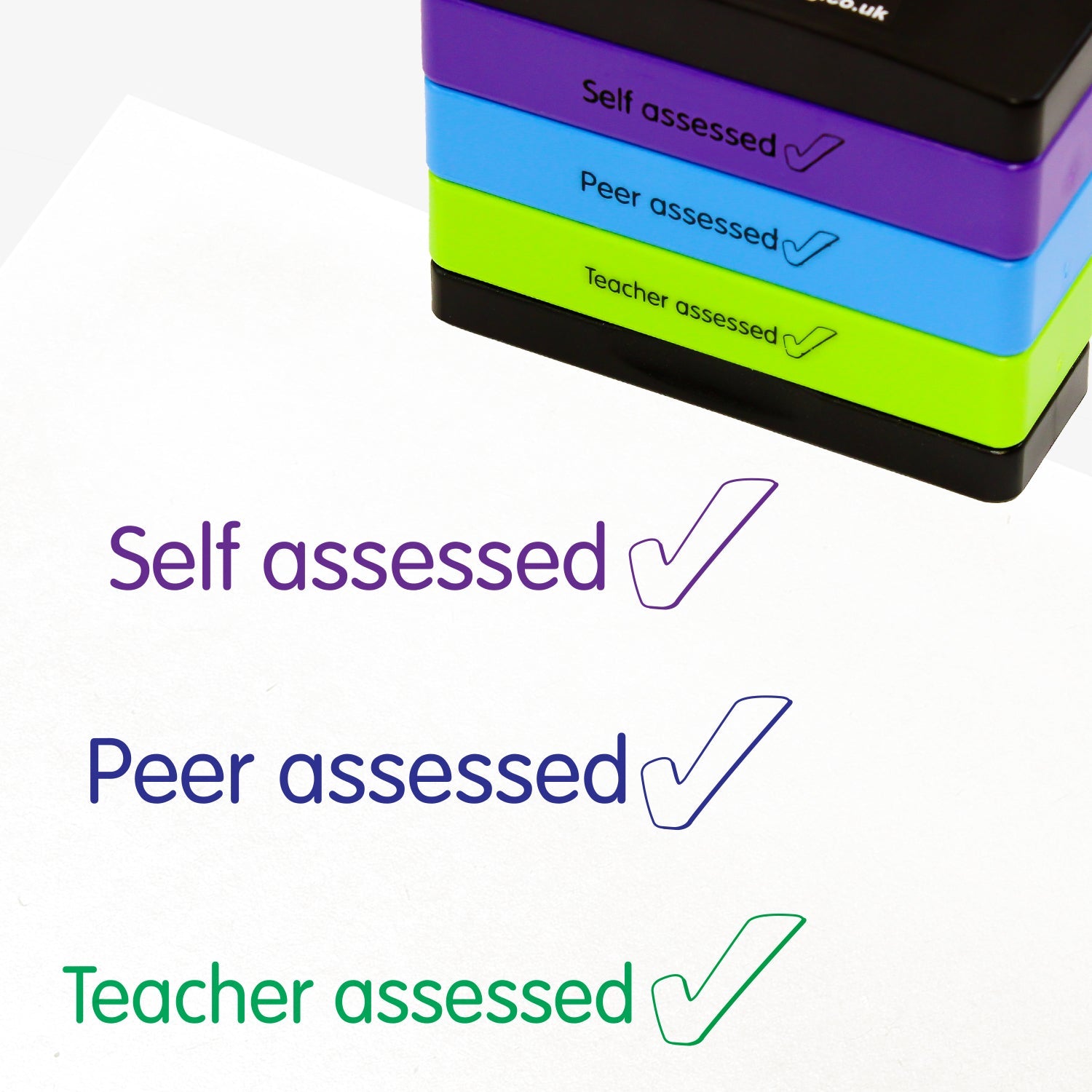 Teacher Peer Self Assessed 3-in-1 Stakz Stamper | Marking