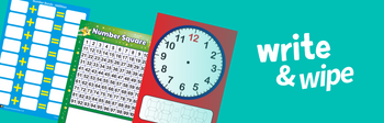 Write N Wipe Resources | Maths | English | Wipe Clean