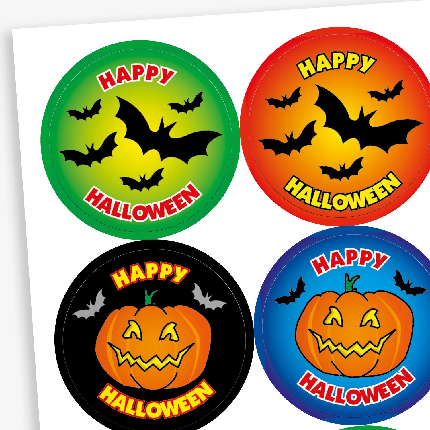 Halloween Stickers | 35 Stickers | 37mm | Pupil Rewards