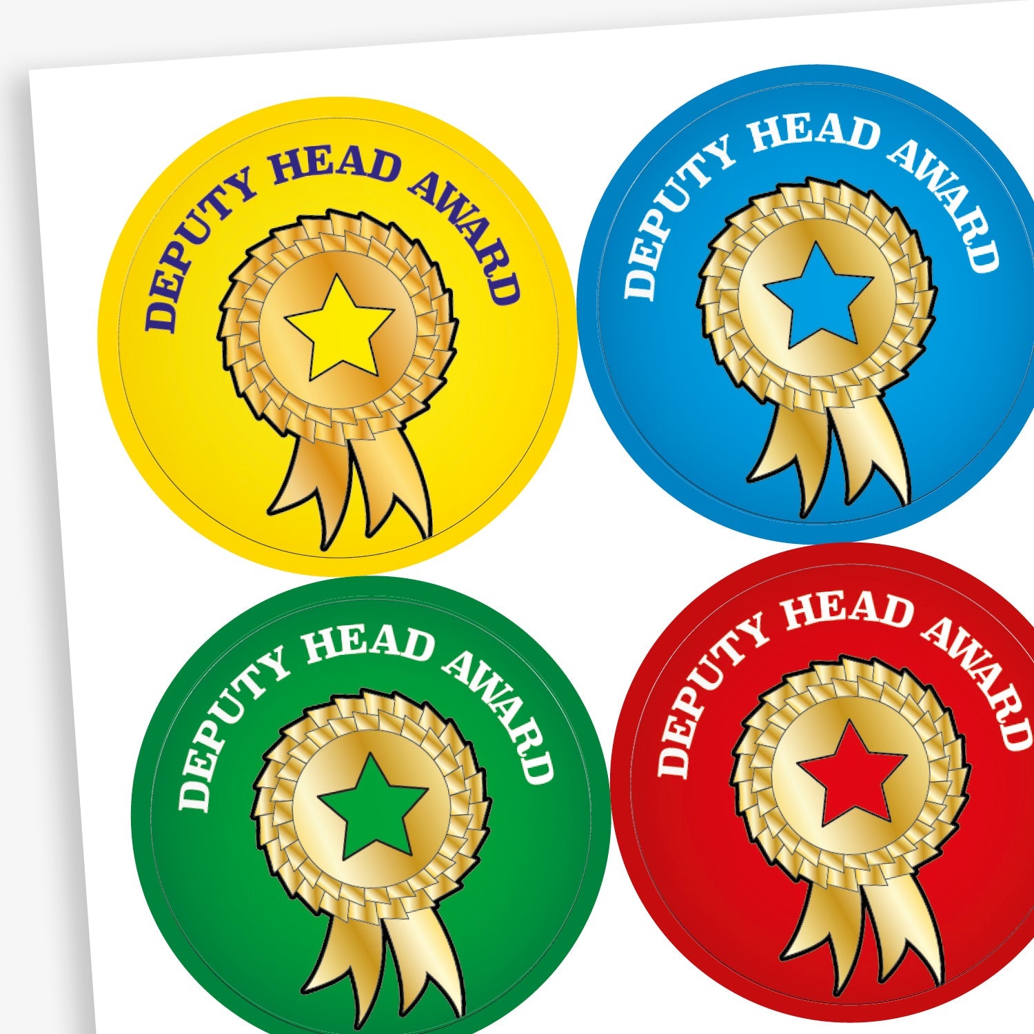 Deputy Head Award Stickers | Pupil Reward | 35 Stickers