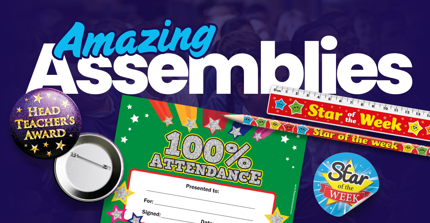 Assembly Awards | Certificates | Badges | Pencils and Rulers