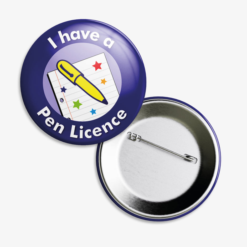 School Pen Licence | Reward Certificates and Cards