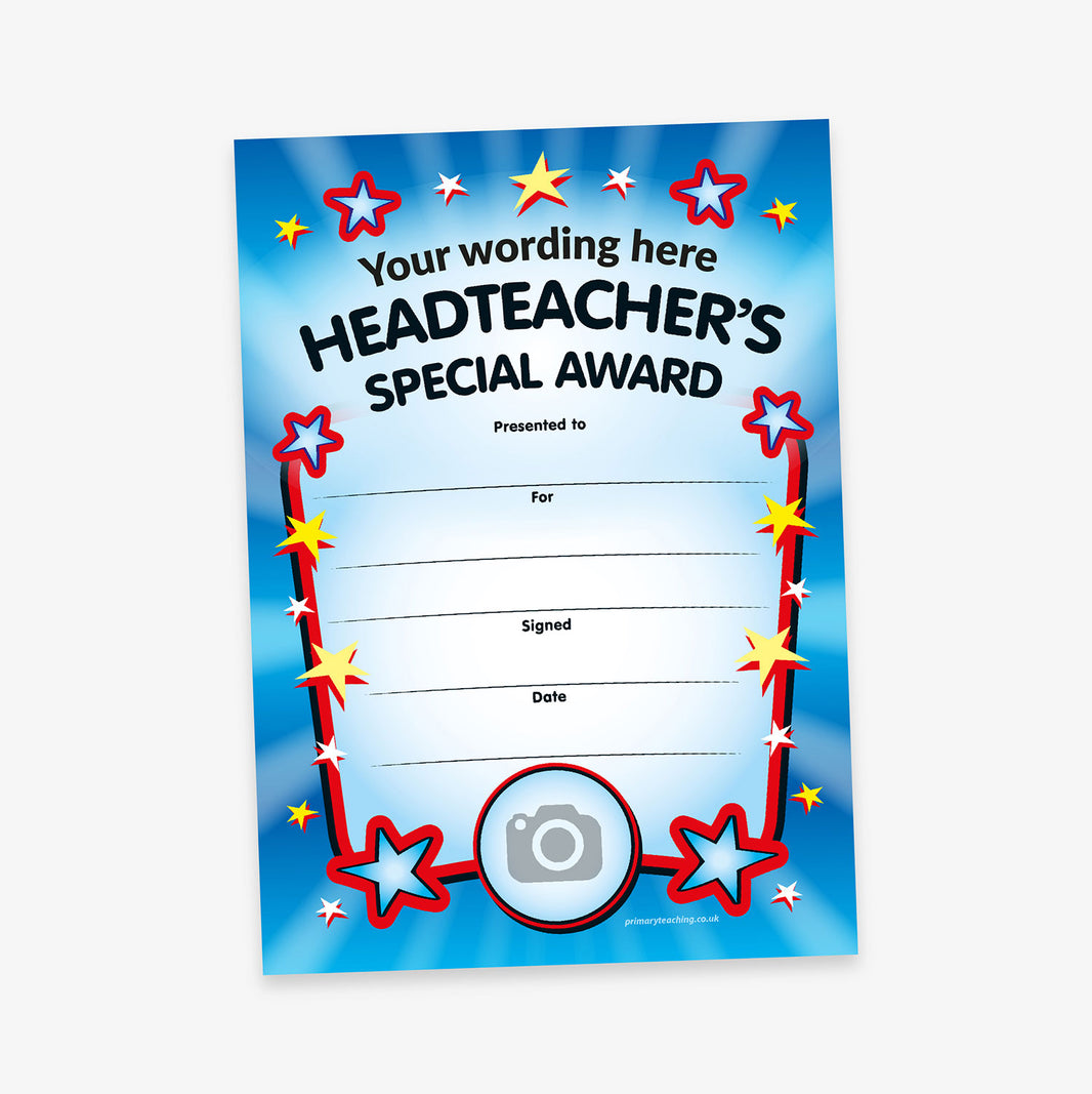 Head Teacher Certificates | Pupil Rewards | Schools