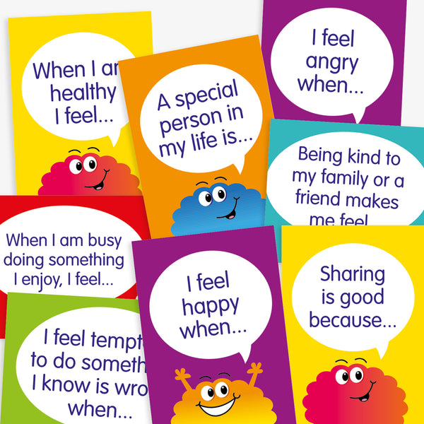 Circle Time Starter Cards | x 32 | A6 | PHSE Resources