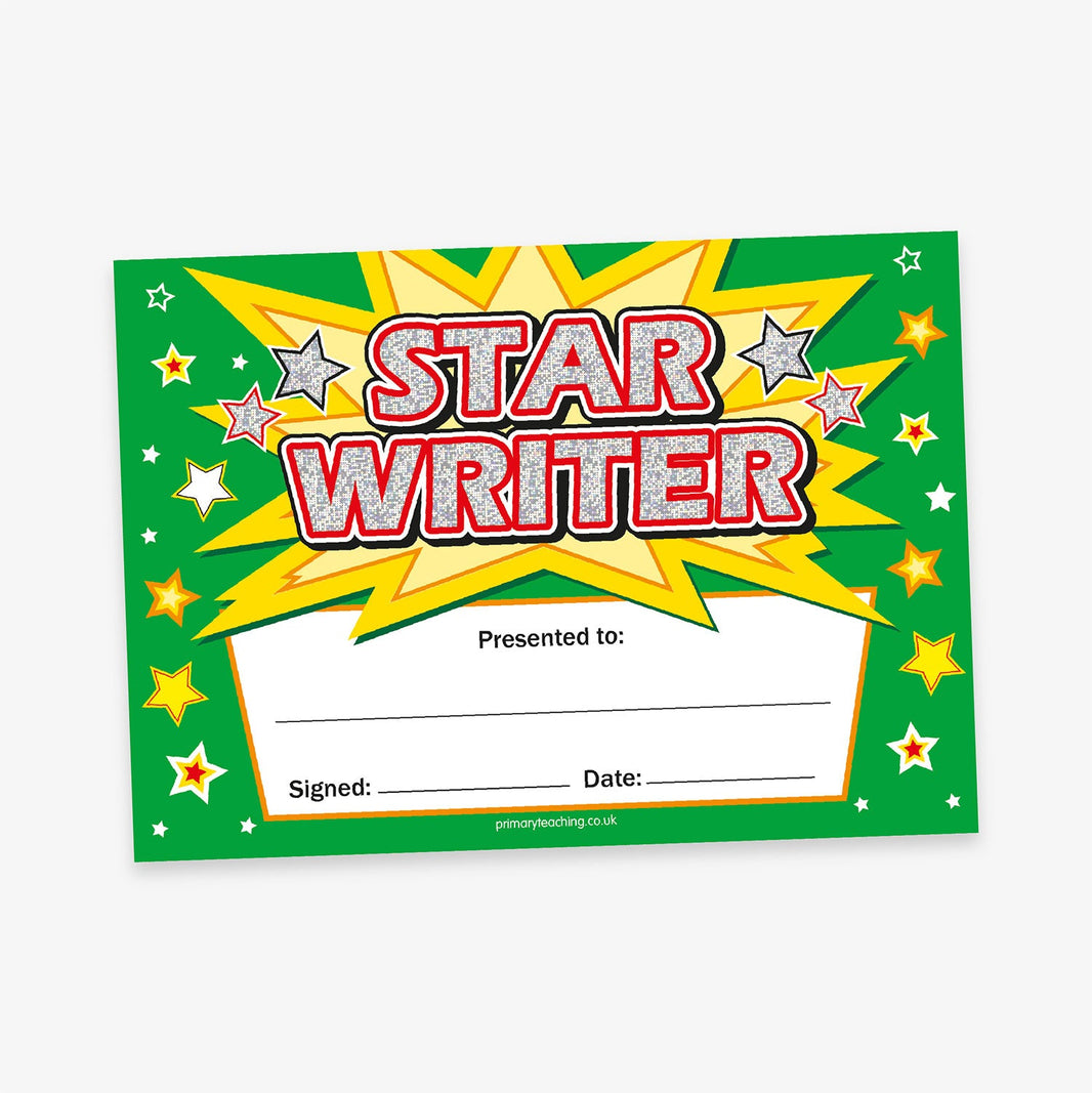 Writing Rewards and Resources | Support for Pupils