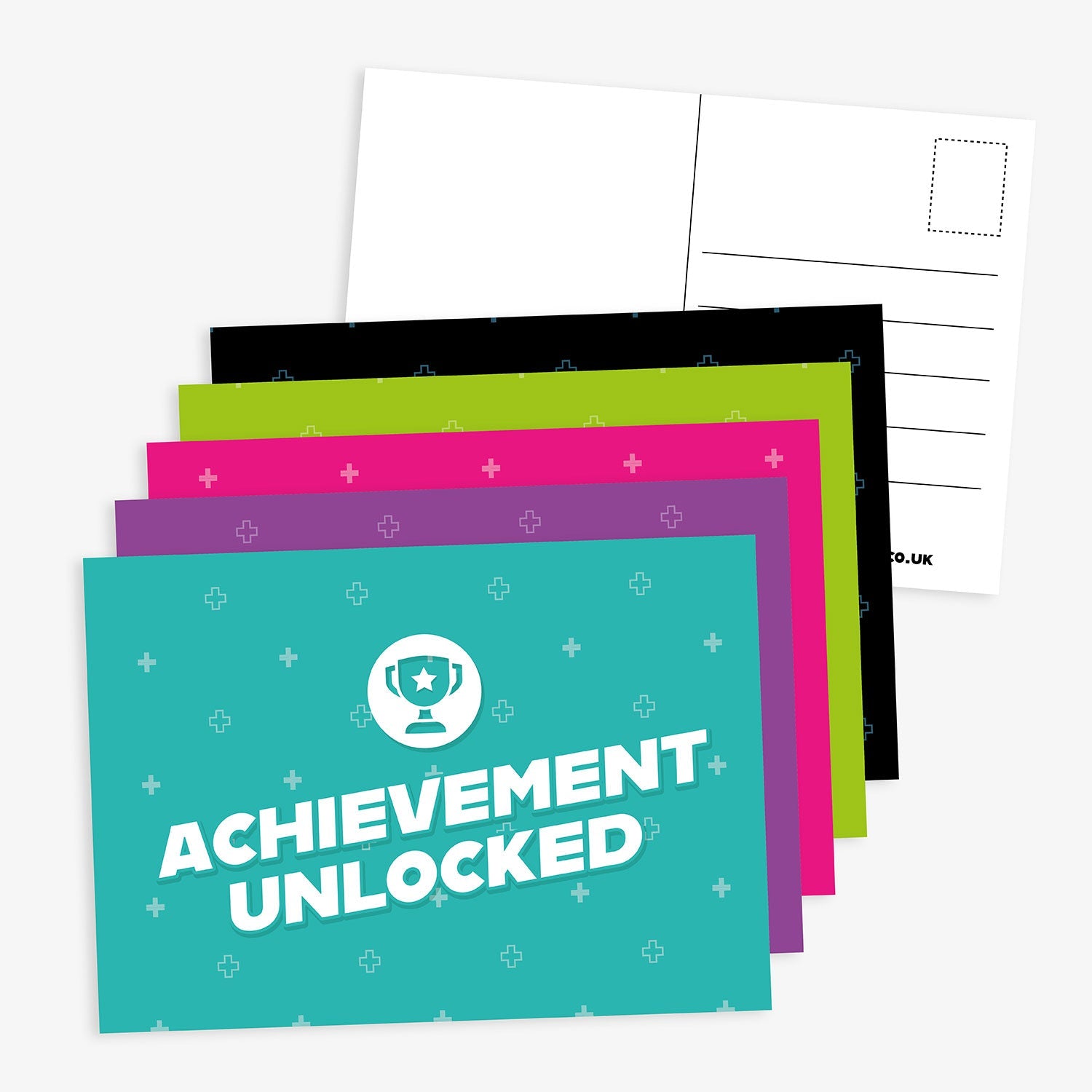 Achievement Unlocked Postcards | Pupil Rewards | A6