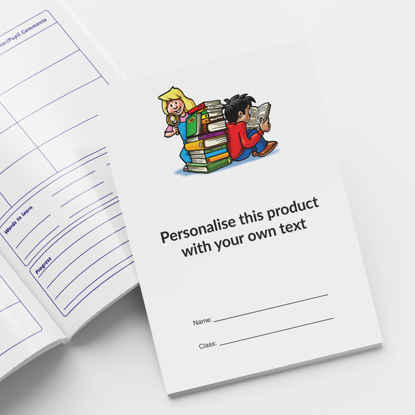Personalised Reading Record Book | Children | 40 Pages
