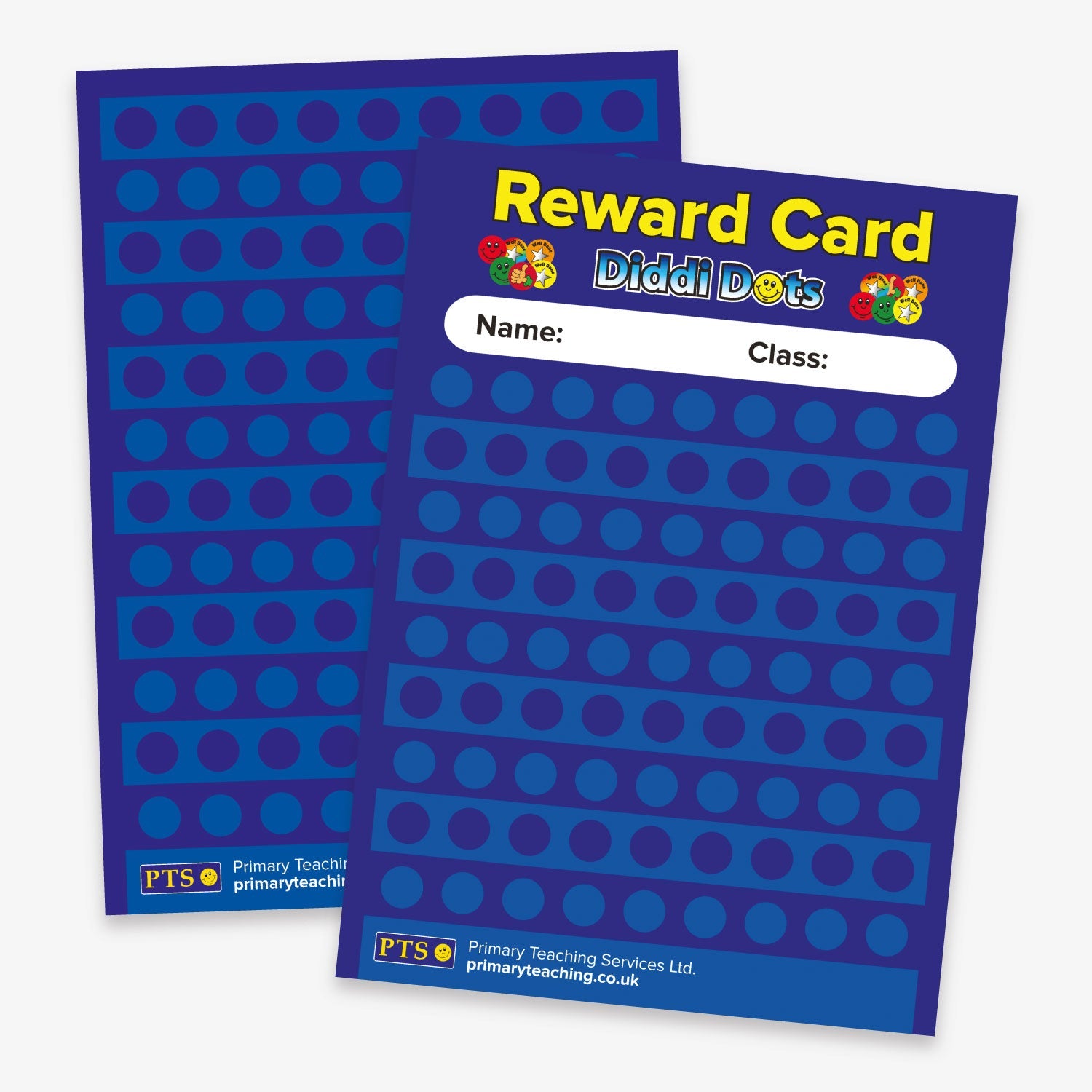 Diddi Dot Reward Cards | A5 | x 30 | Sticker Saver Cards