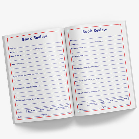 Home School | Record Book Pack | Home Learning | A5 Size