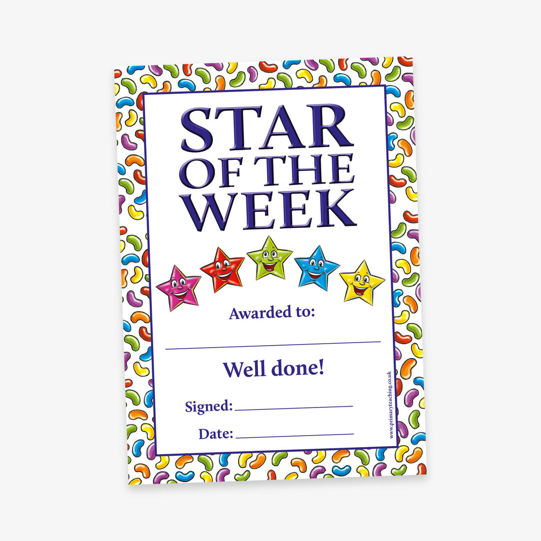 Star of the Week Awards | Stickers and Much More...