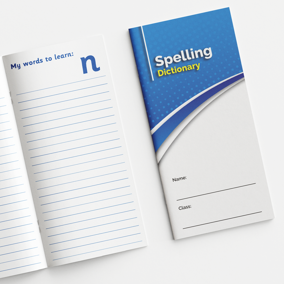 Spelling Dictionaries | Vocabulary Books | Record Books