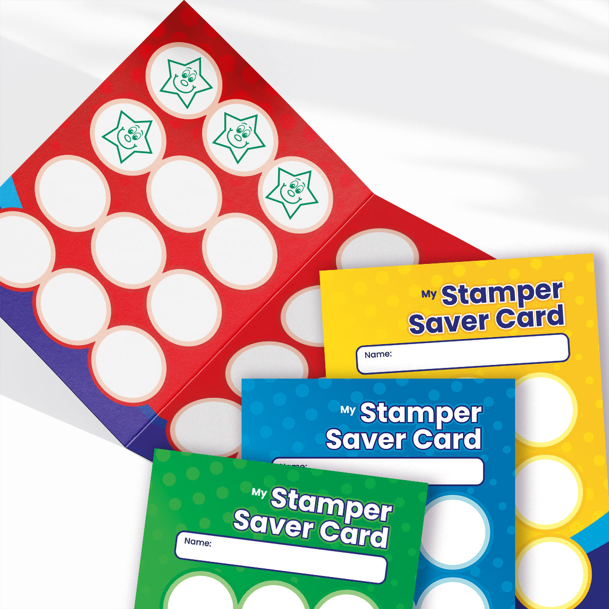 House Colour Stamper Saver Cards | 32 Cards | A6 | Reward