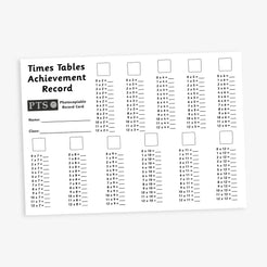 Times Tables Reward Stickers | 16mm | x 700 | Multiplication