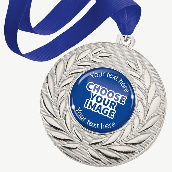 Design Your Own Silver Medals | Set of 10 | PTS Personalised