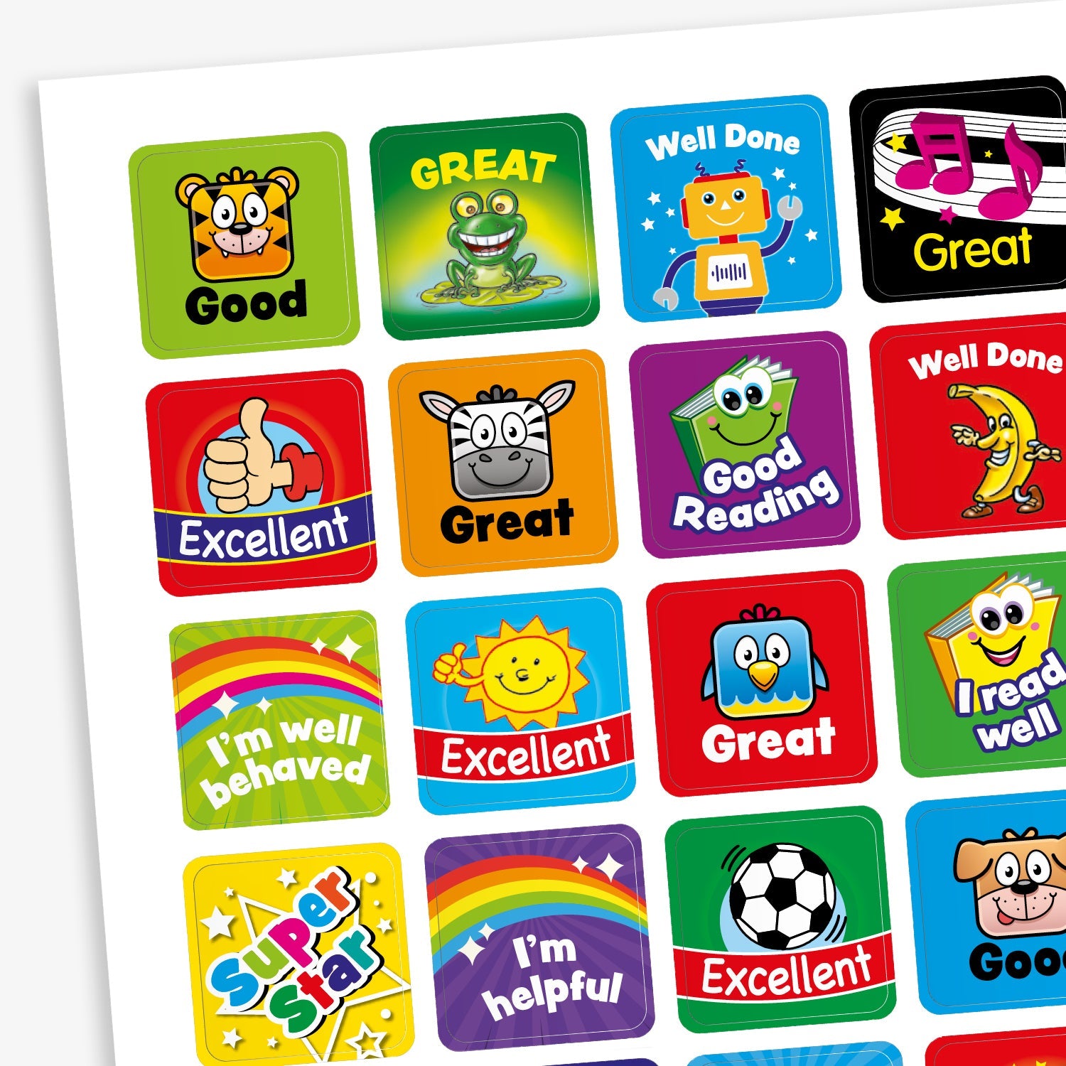 School Reward Stickers | x 140 | 16mm | Pupil Rewards