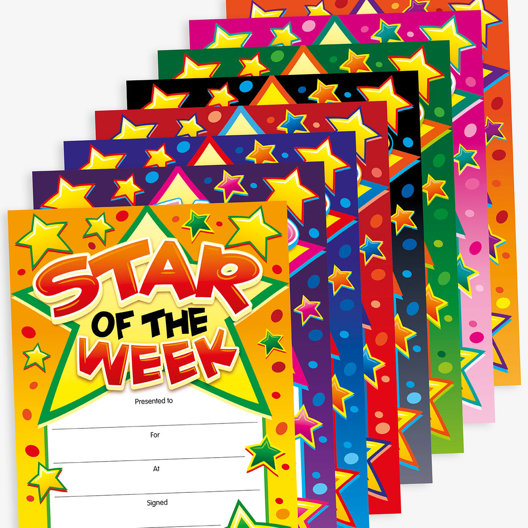 Star of the Week Certificates | Personalised Awards