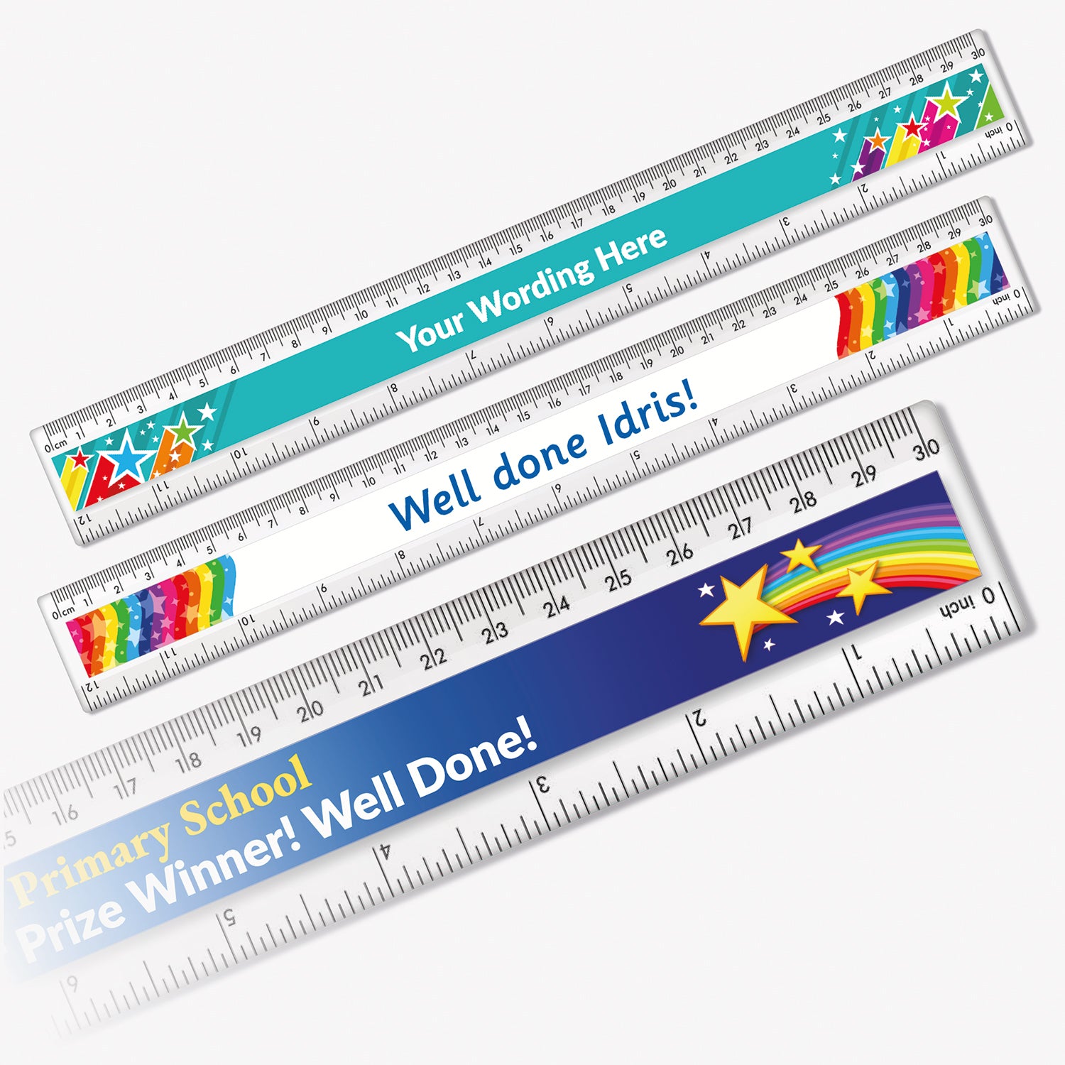 Personalised Rulers | Custom | Create Your Own | Rewards
