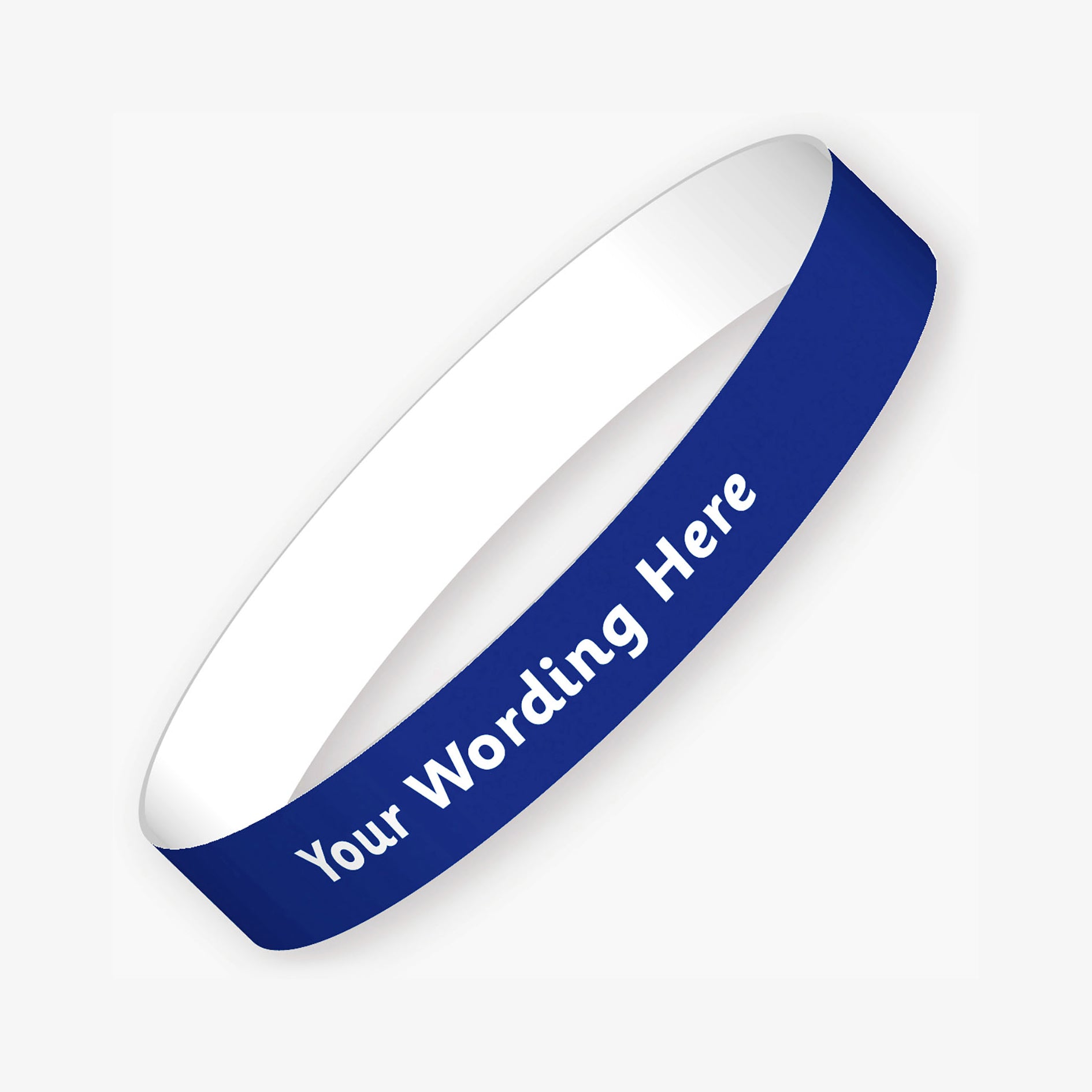 Personalised Blue Wristbands | 15mm x 220mm |Pupil Reward
