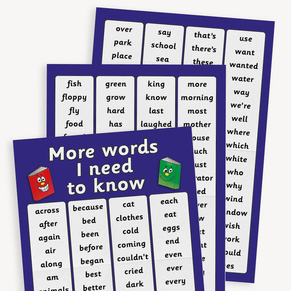 3 Further High Frequency Key Words Paper Posters | A2