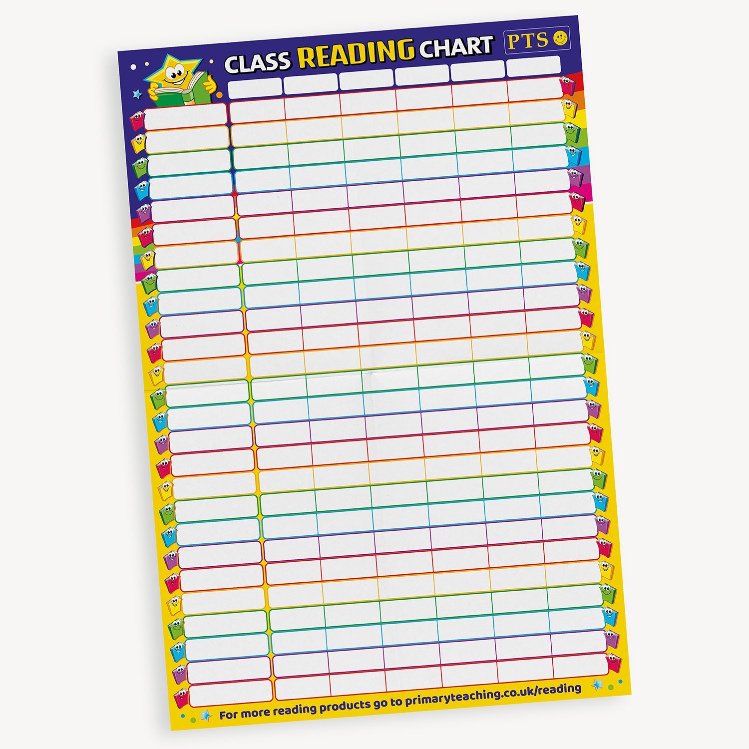 Class Reading Chart | Poster | Classroom Display | A2