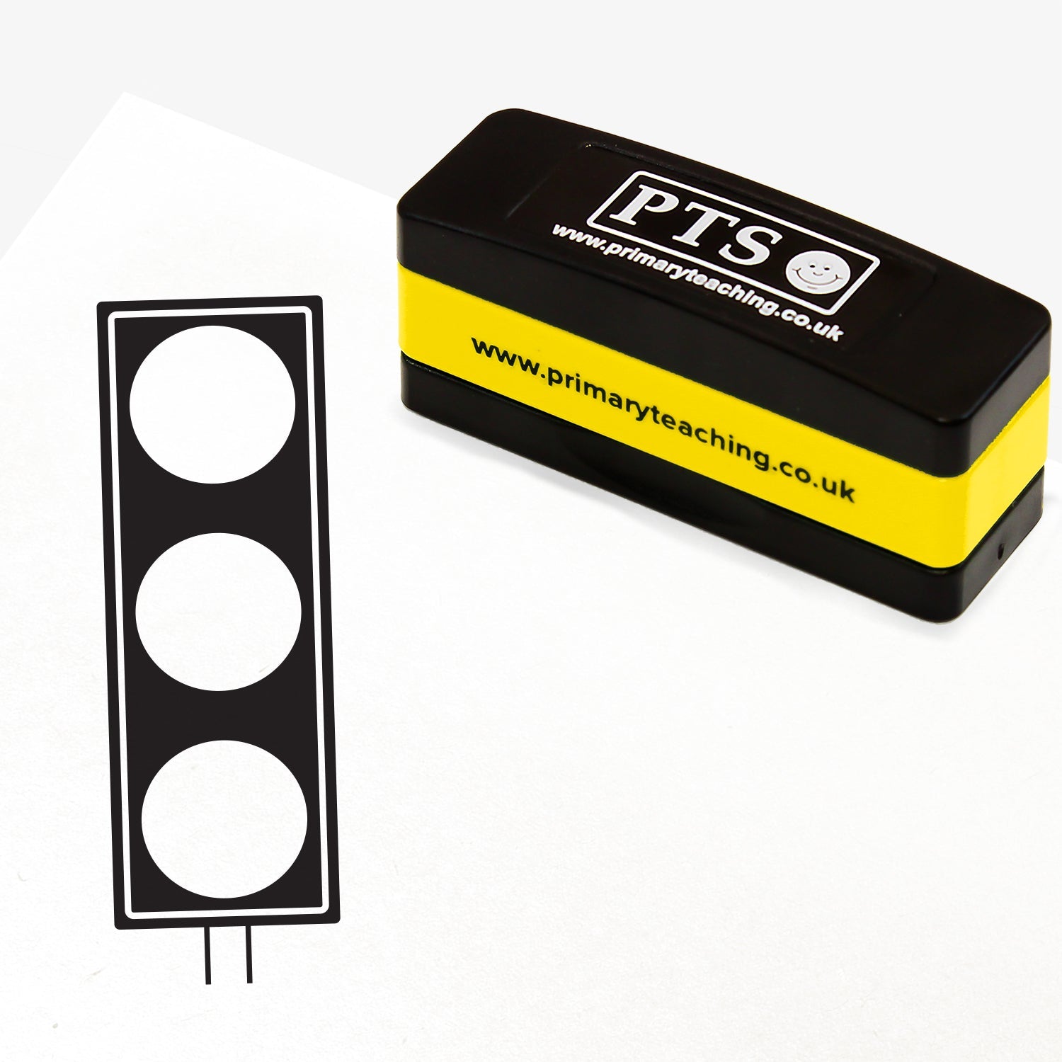 Traffic Light Stakz Stamper | Black Ink | Marking Stamp