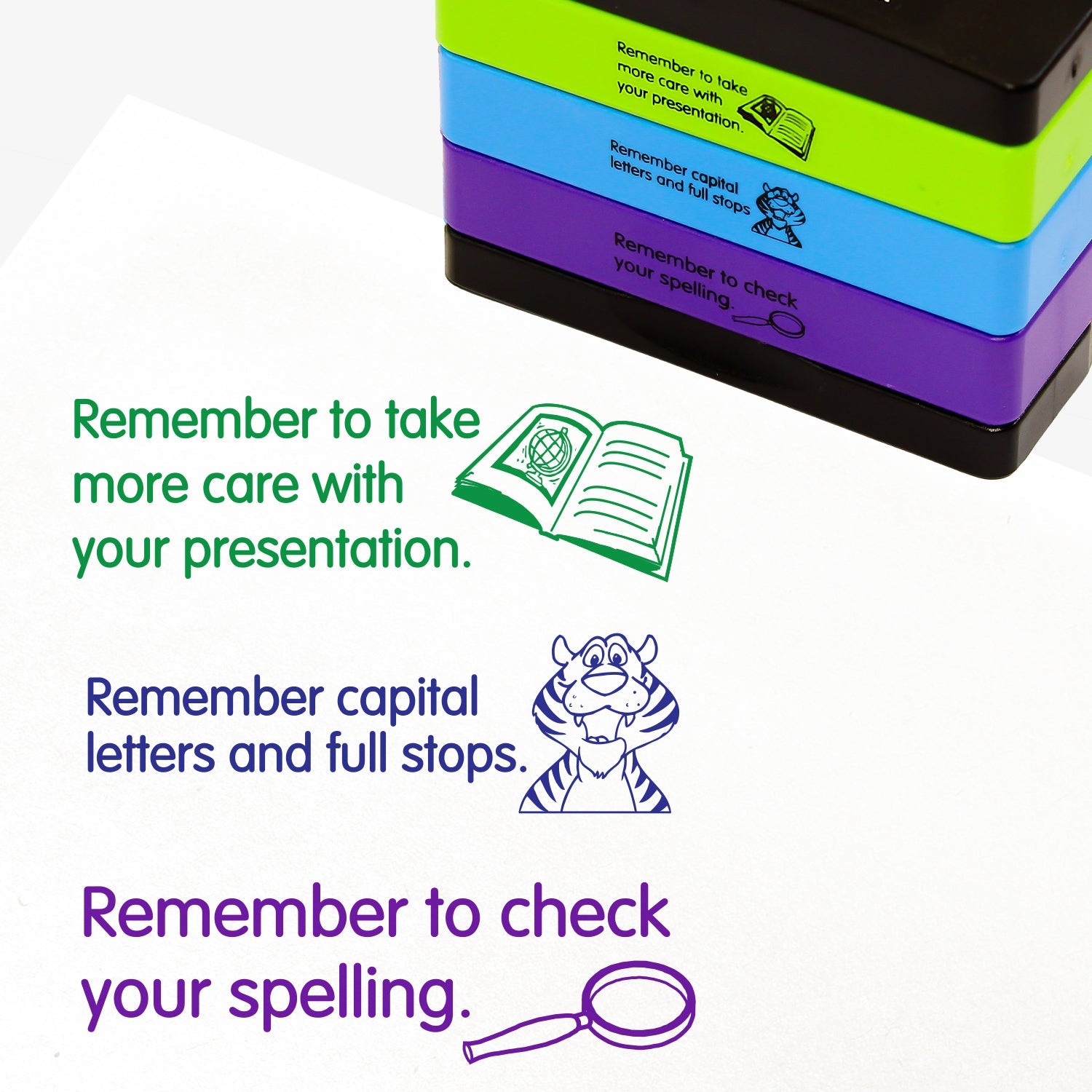 Remember To 3-in-1 Stakz Stamper | Spelling and Grammar