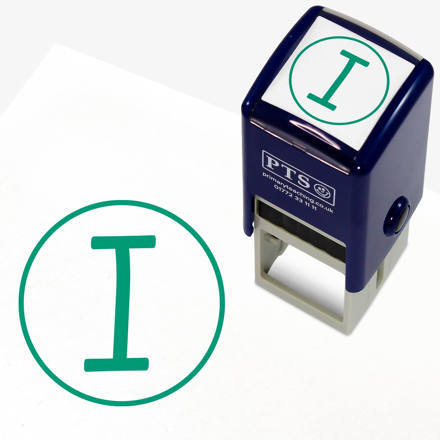 Capital I Stamper - 25mm - Teacher Stamp - Ink Colour Choice