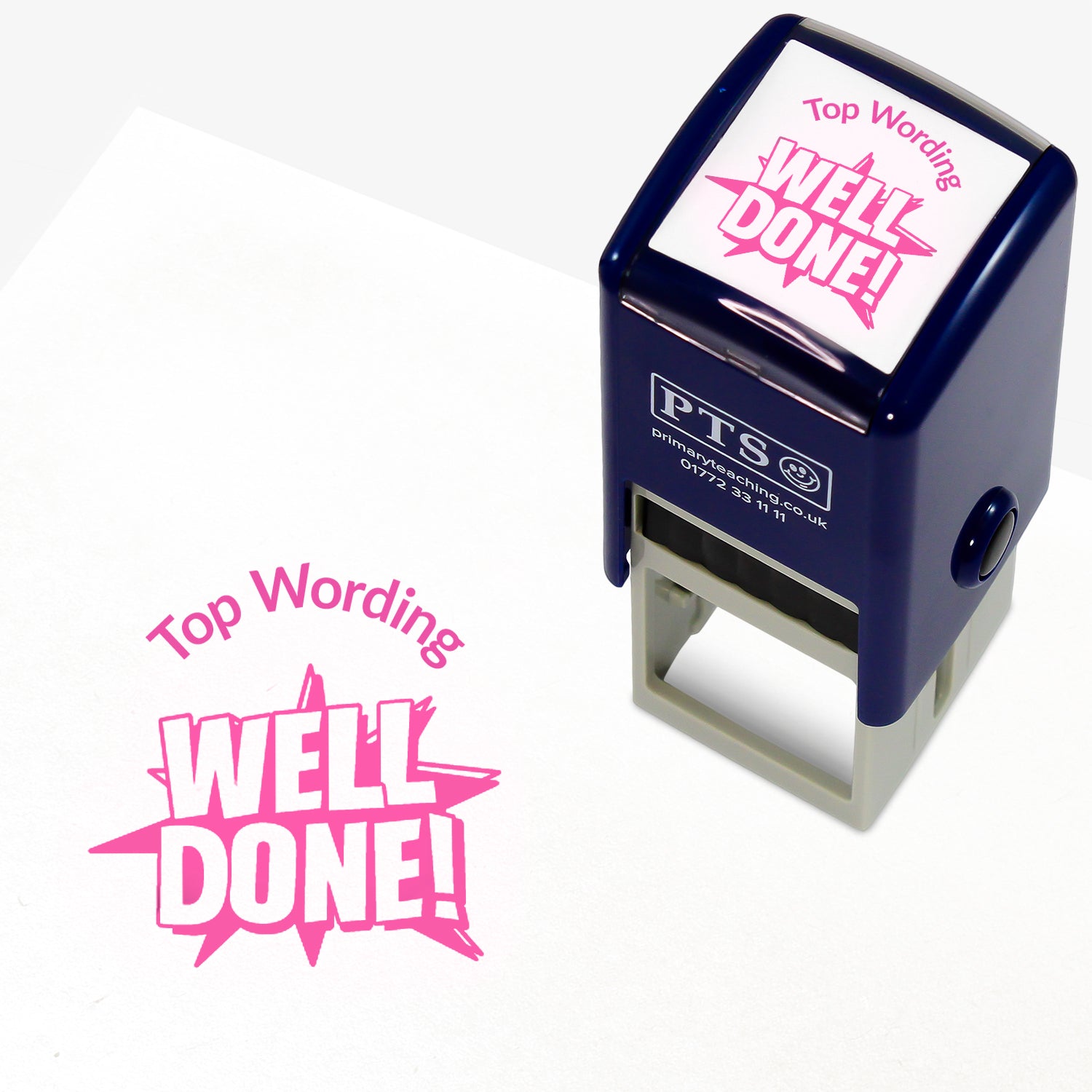 Personalised Well Done Stamper | 25mm | 7 Ink Colours