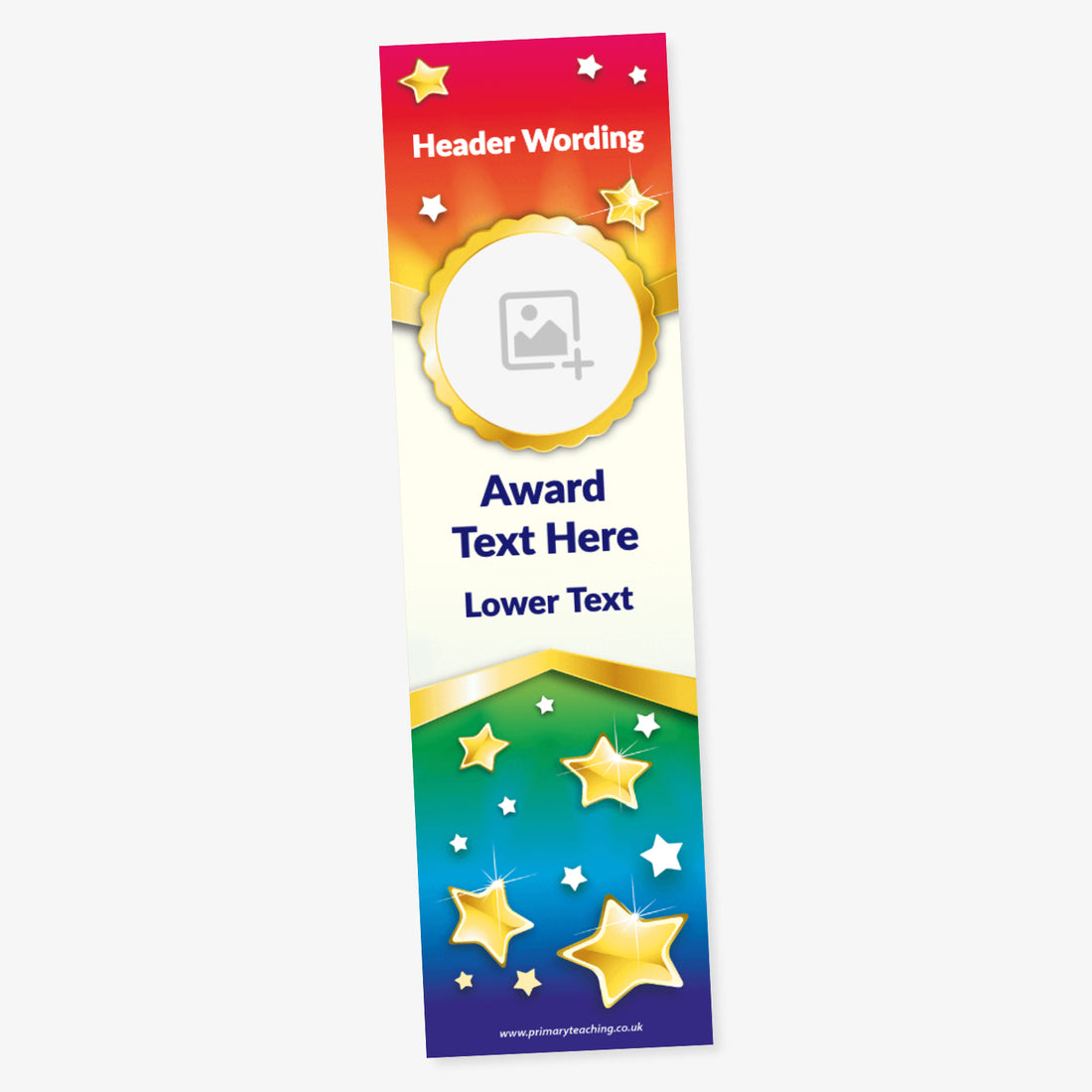 Design Your Own Bookmark | Star Design | 59mm x 210mm